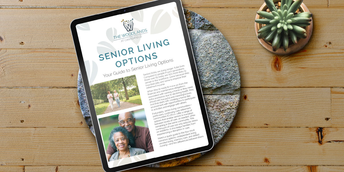 Free Resource | Understanding Senior Living Options